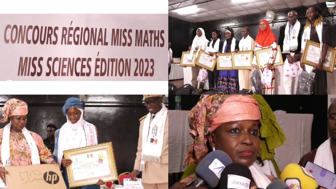 Concours régional miss maths/sciences Ziguinchor : Près d'une vingtaine ...