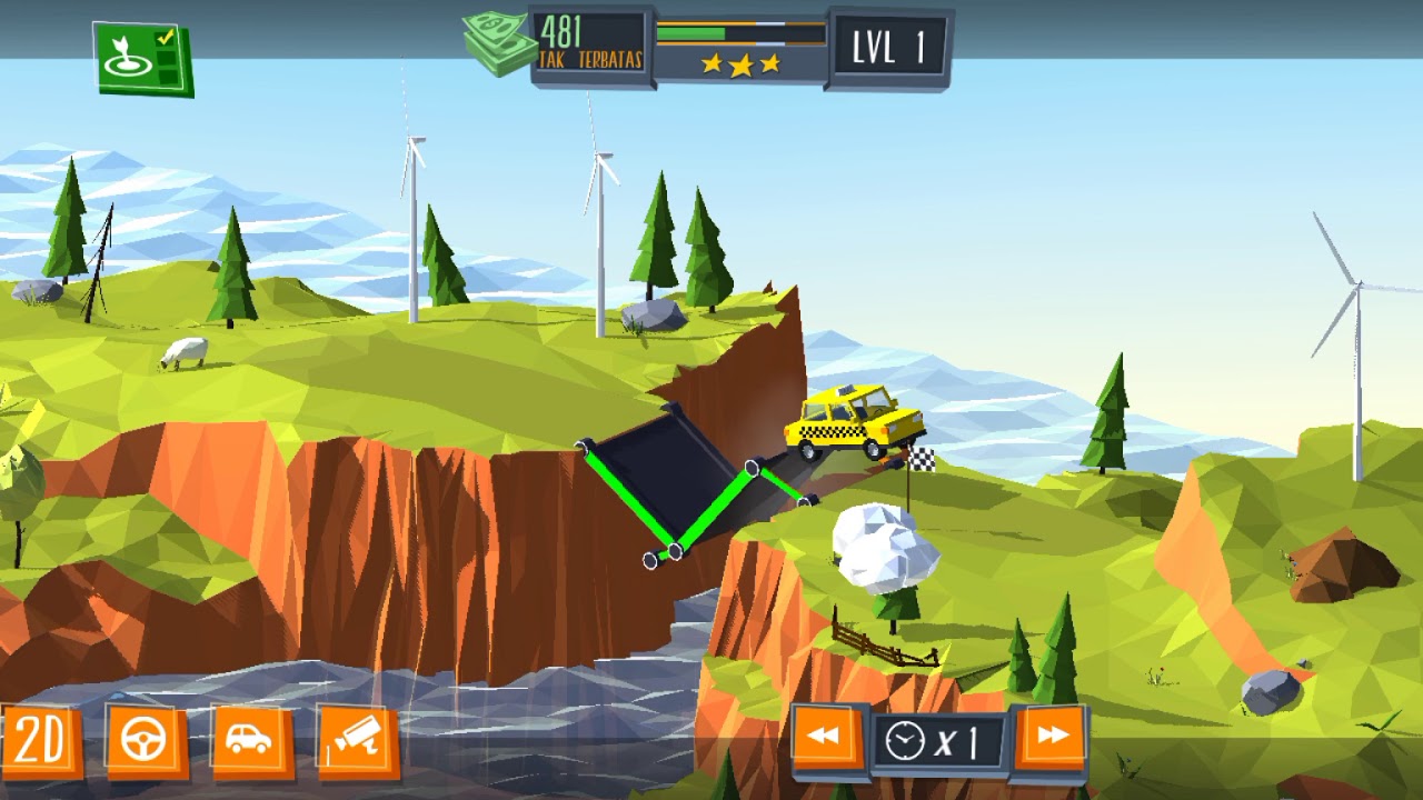 BUILD A BRIDGE NEW GAMEPLAY LEVEL 1 - YouTube