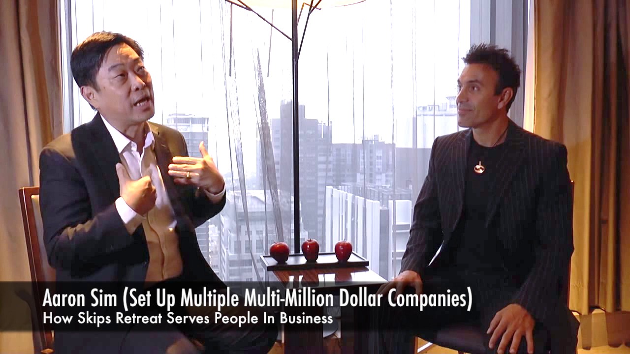 How Skips Retreat Served Aaron Sim and Can Serve You In Business - YouTube