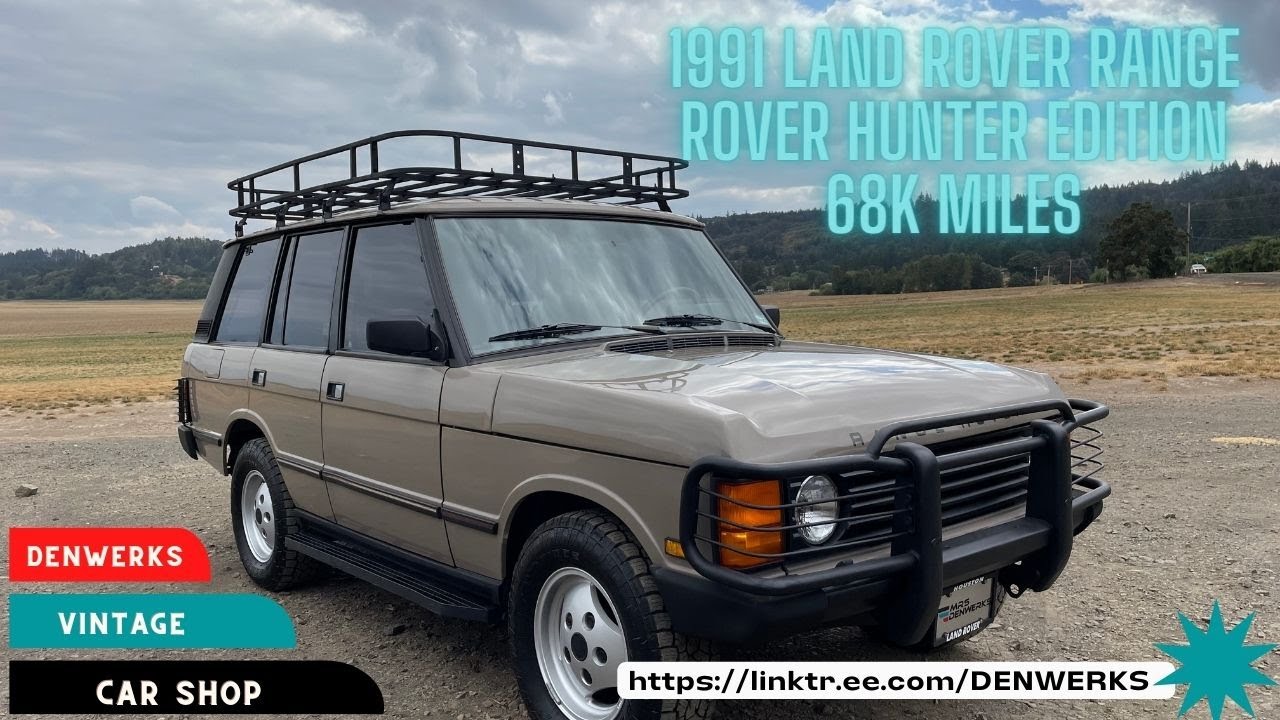 1991 Land Rover Range Rover Hunter Edition * DENWERKS * Bring a Trailer ...
