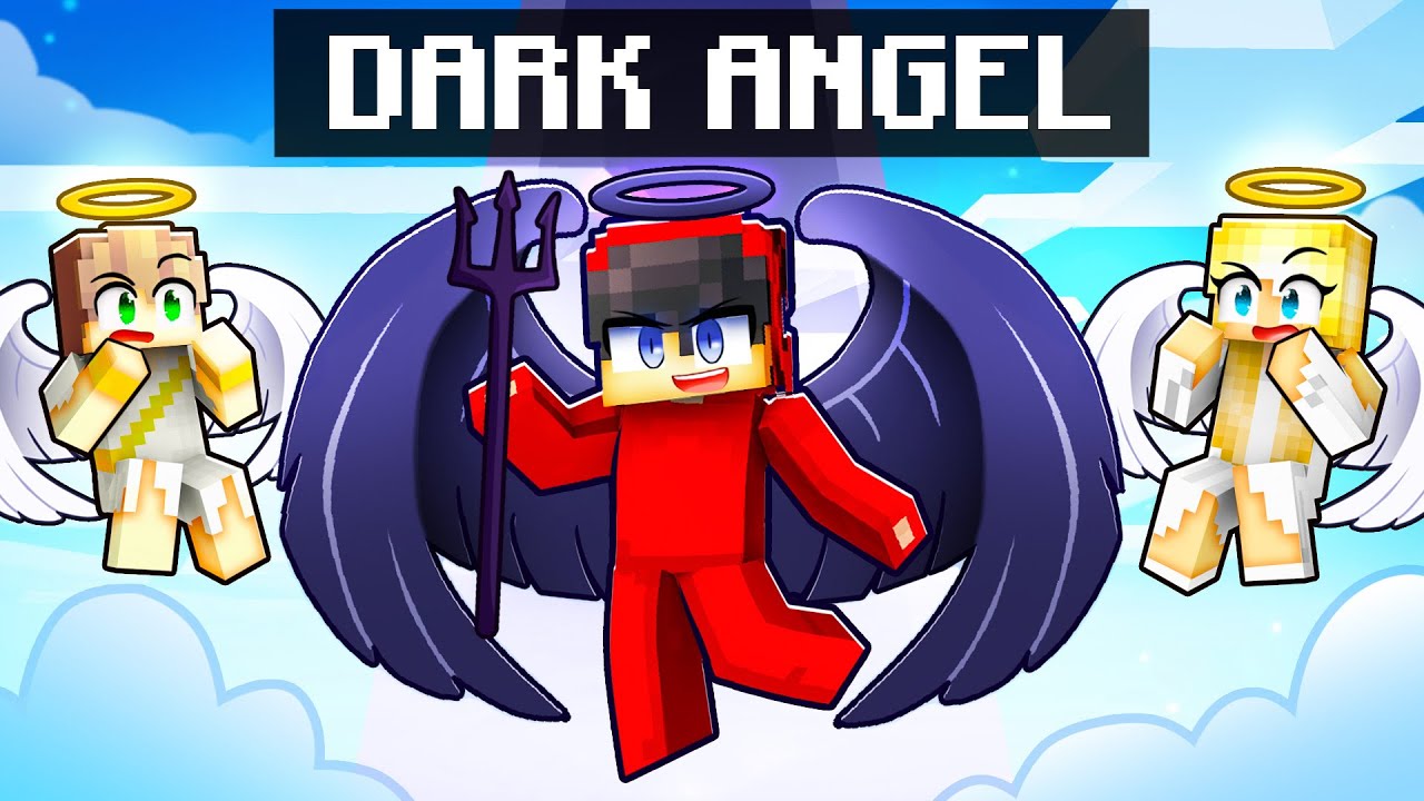 Playing as the DARK ANGEL in Minecraft! - YouTube