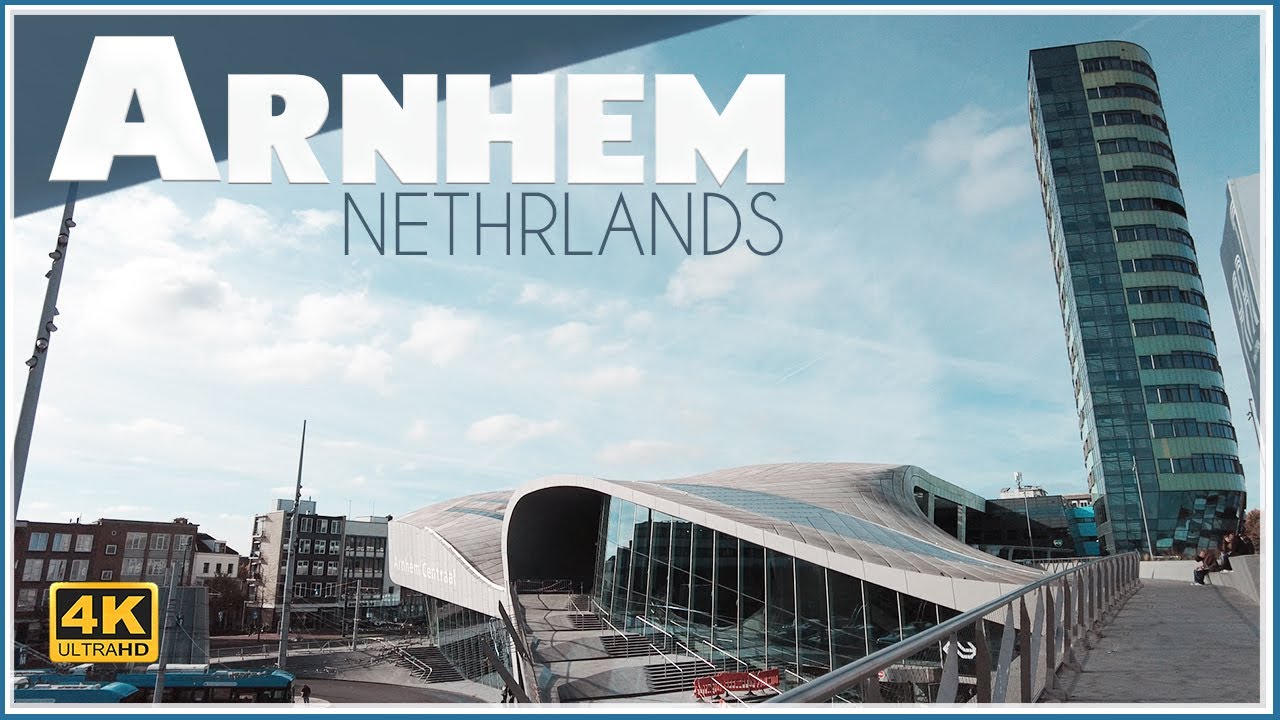 Walking Tour in Arnhem / Netherlands - Centrum - Central Station ...