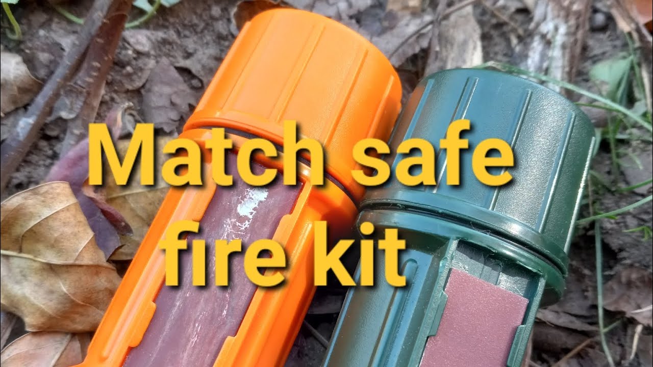 DIY UCO match safe fire kit - YouTube