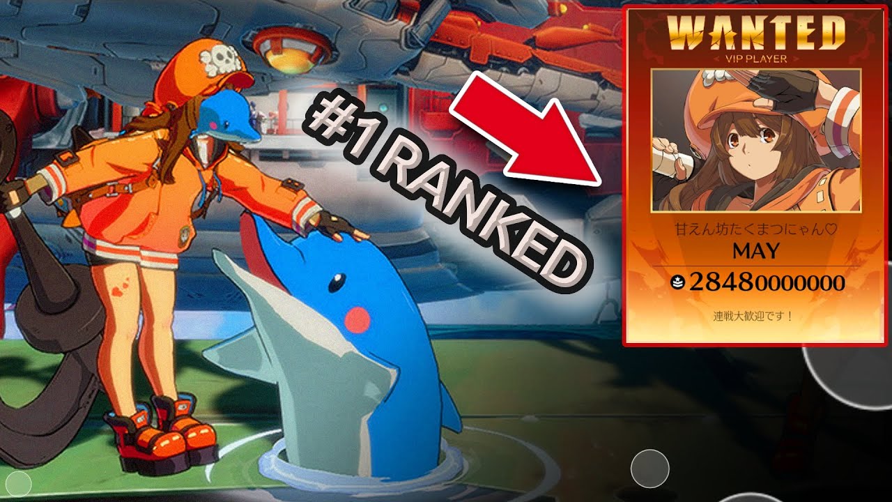 GGST #1 RANKED May vs ALL characters. Amazing combo and strategy ...