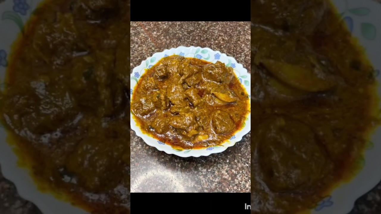 "MUTTON LATPAT GRAVY" easy to make and very tasty #shorts #ytviral # ...