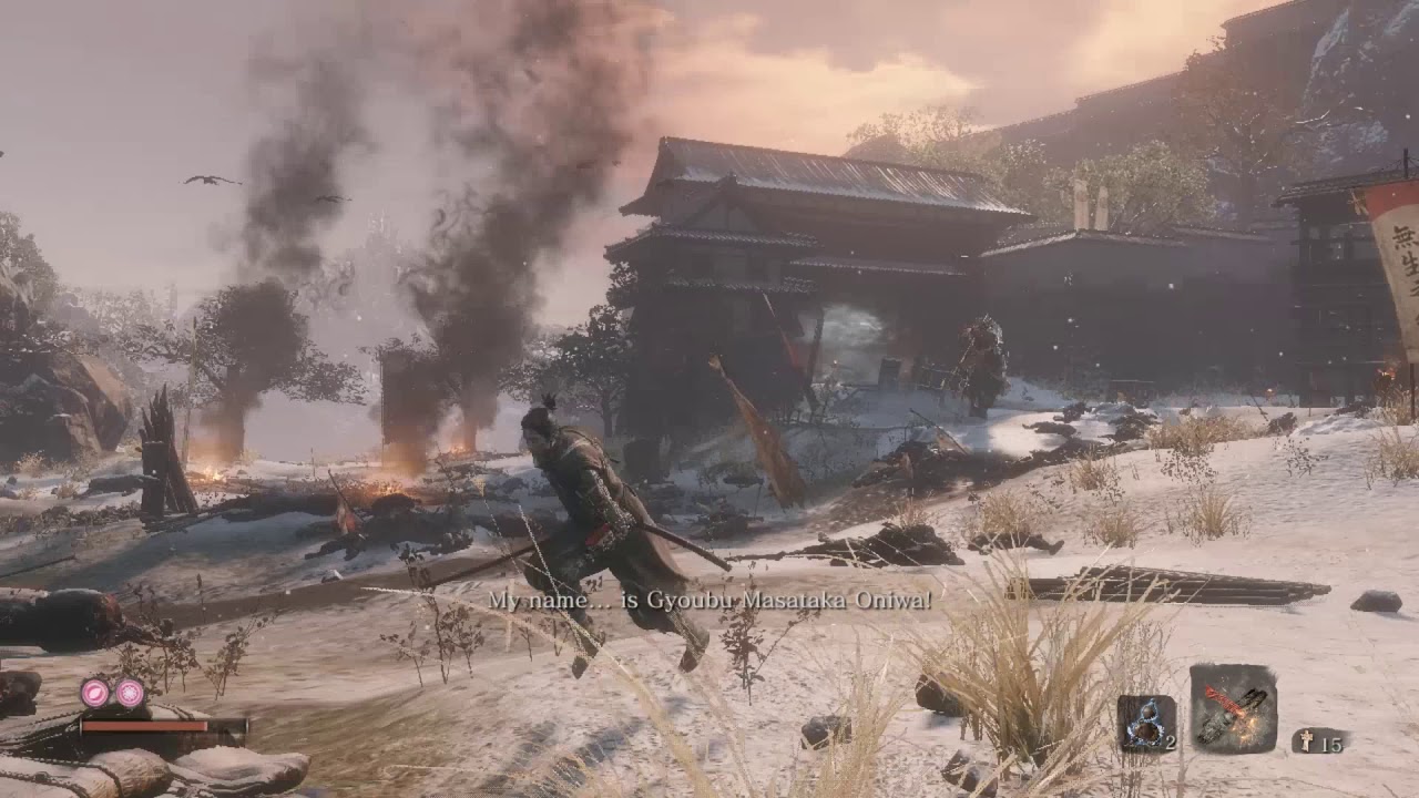 Sekiro: Shadows Die Twice - Gyoubu the Demon Intro All Languages - YouTube