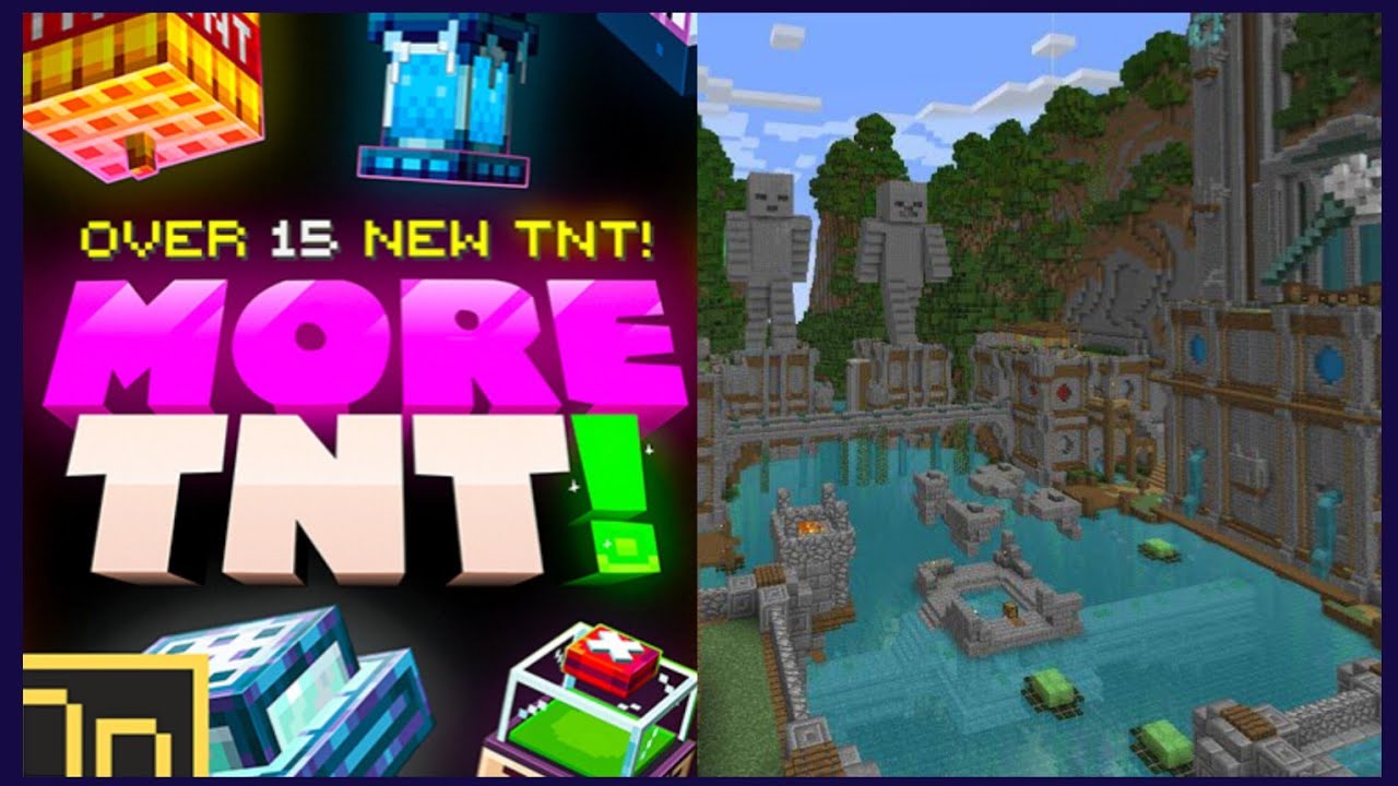 Blowing Up The Tutorial Map With The More TNT Add-on - YouTube