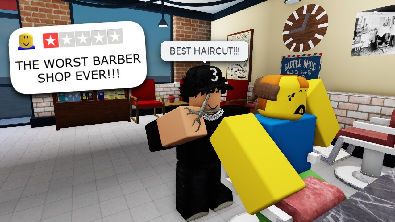 i became a BARBER on Roblox and ruined peoples HAIRCUTS... - YouTube