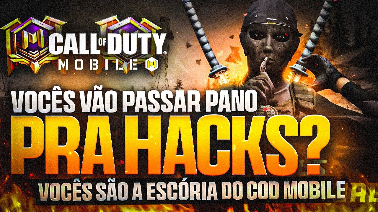 ESTÃO PASSNADO PANO PRA HACK NO COD MOBILE E POSSO PROVAR!🔥🔥🔥 CALL OF ...