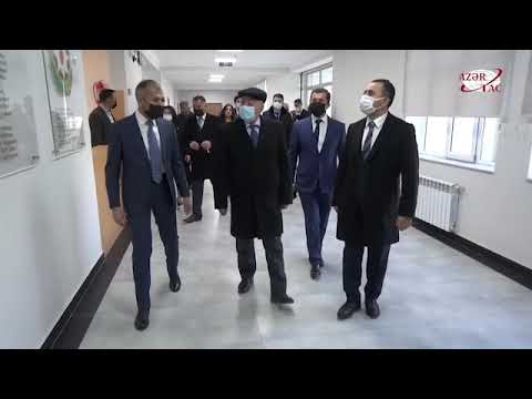 Ağcabədinin Sarıcalı kəndində 360 şagird yerlik məktəb binası inşa edilib
