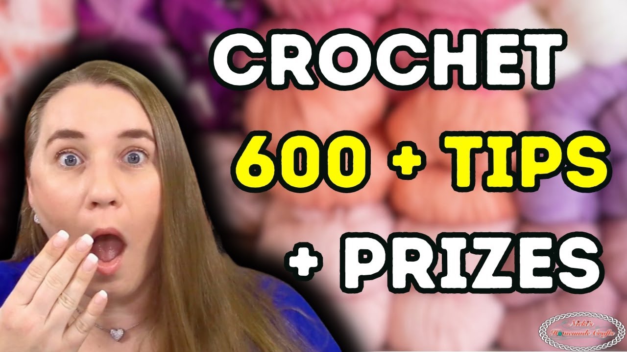Would you like Over 600 Crochet TIPS Ad-Free with VIDEO? Also Giveaway ...