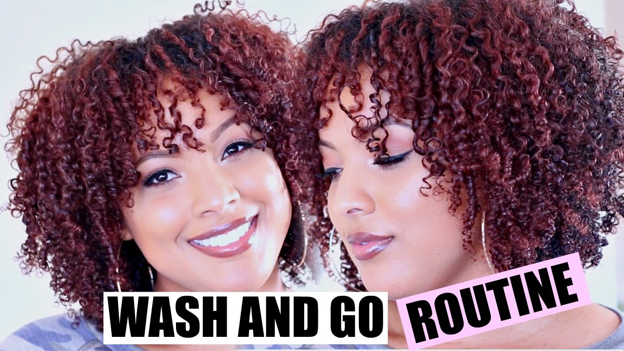 My Super Defined Wash And Go Routine ⇢ Natural Hair Updated 2017