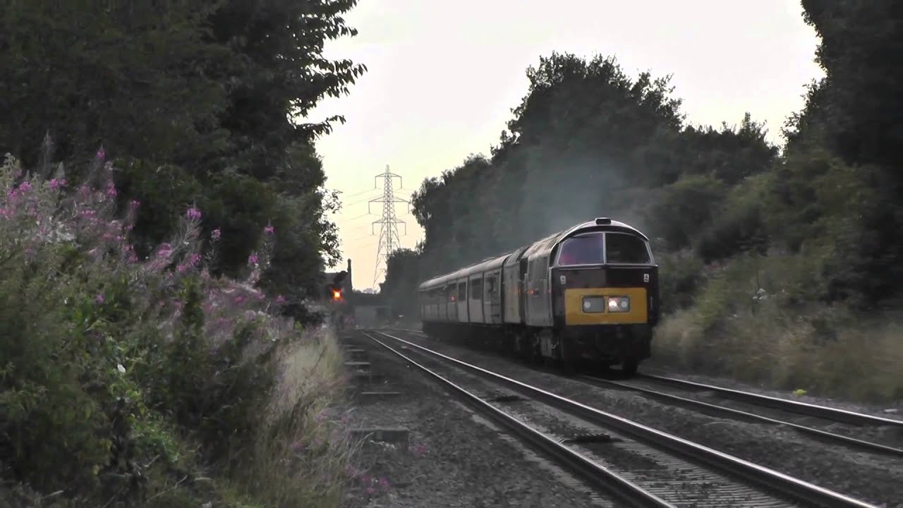 D1015 Western Champion - Loaded Test Run - 22nd August 13 - YouTube