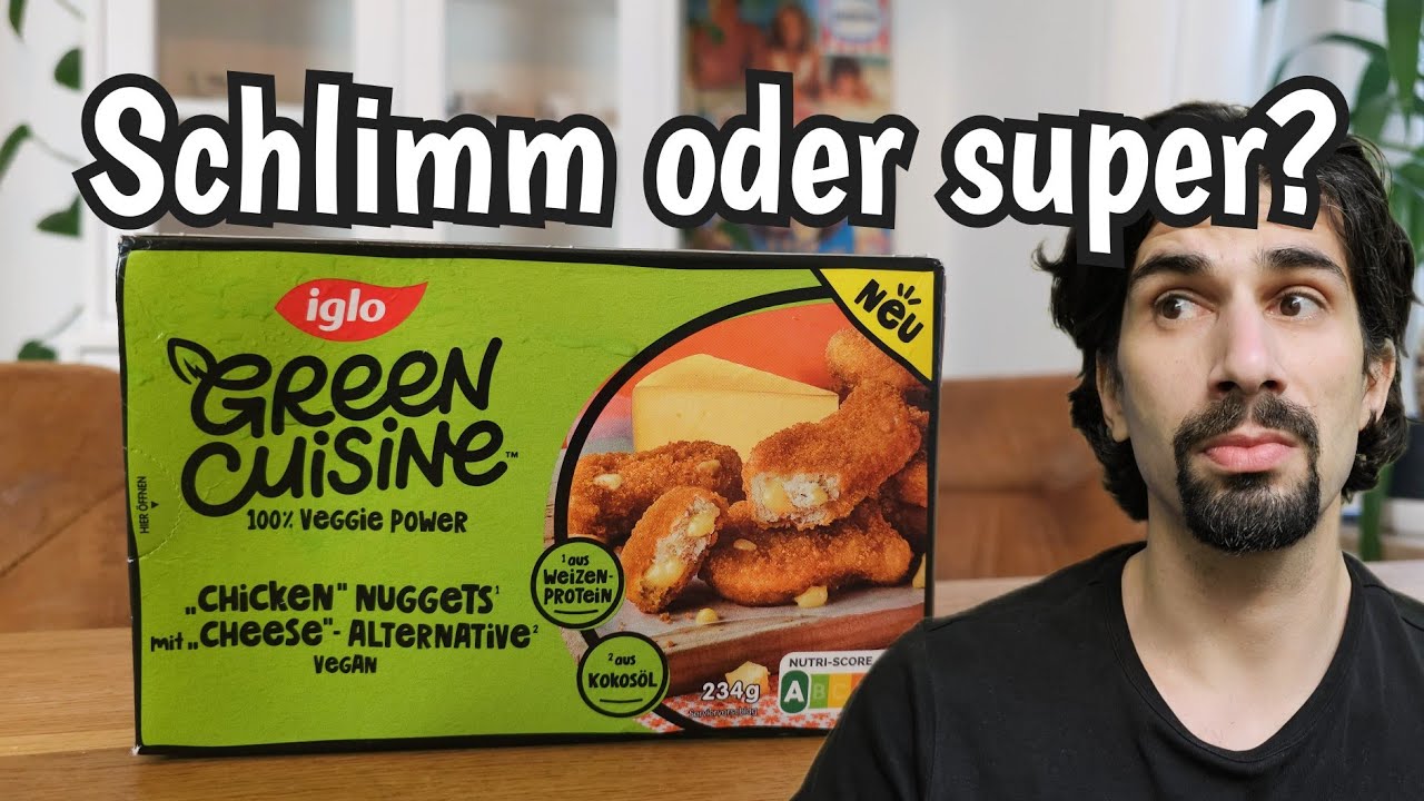 vegane "Cheese Chicken Nuggets" von iglo Green Cuisine probiert # ...