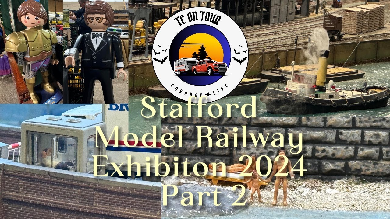 Stafford Model Railway Show 2024 Part 2 - YouTube