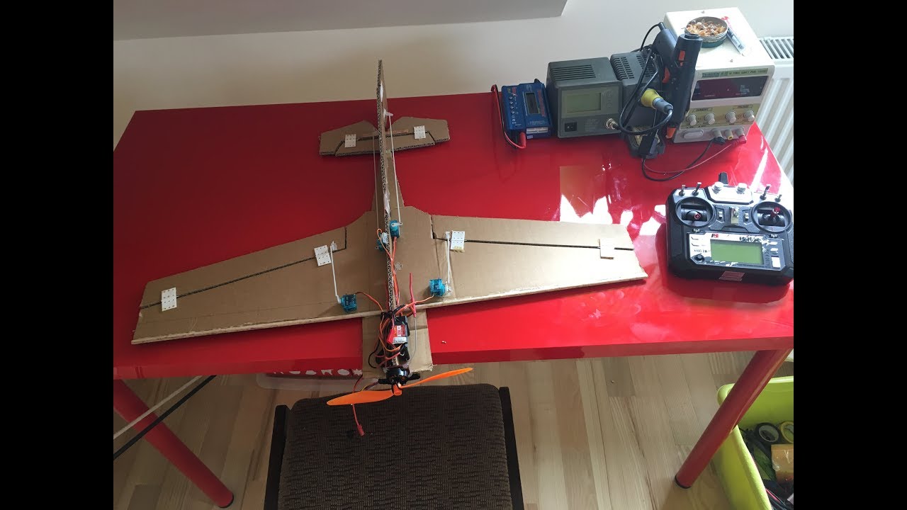Cardboard Plane RC/ paper airplane Tekturowy Samolot Rc - YouTube