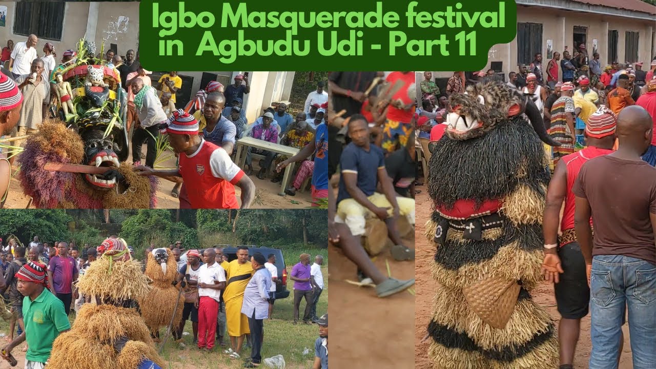 Igbo masquerade festival in agbudu - Part 11 | Igbo Heritage TV # ...