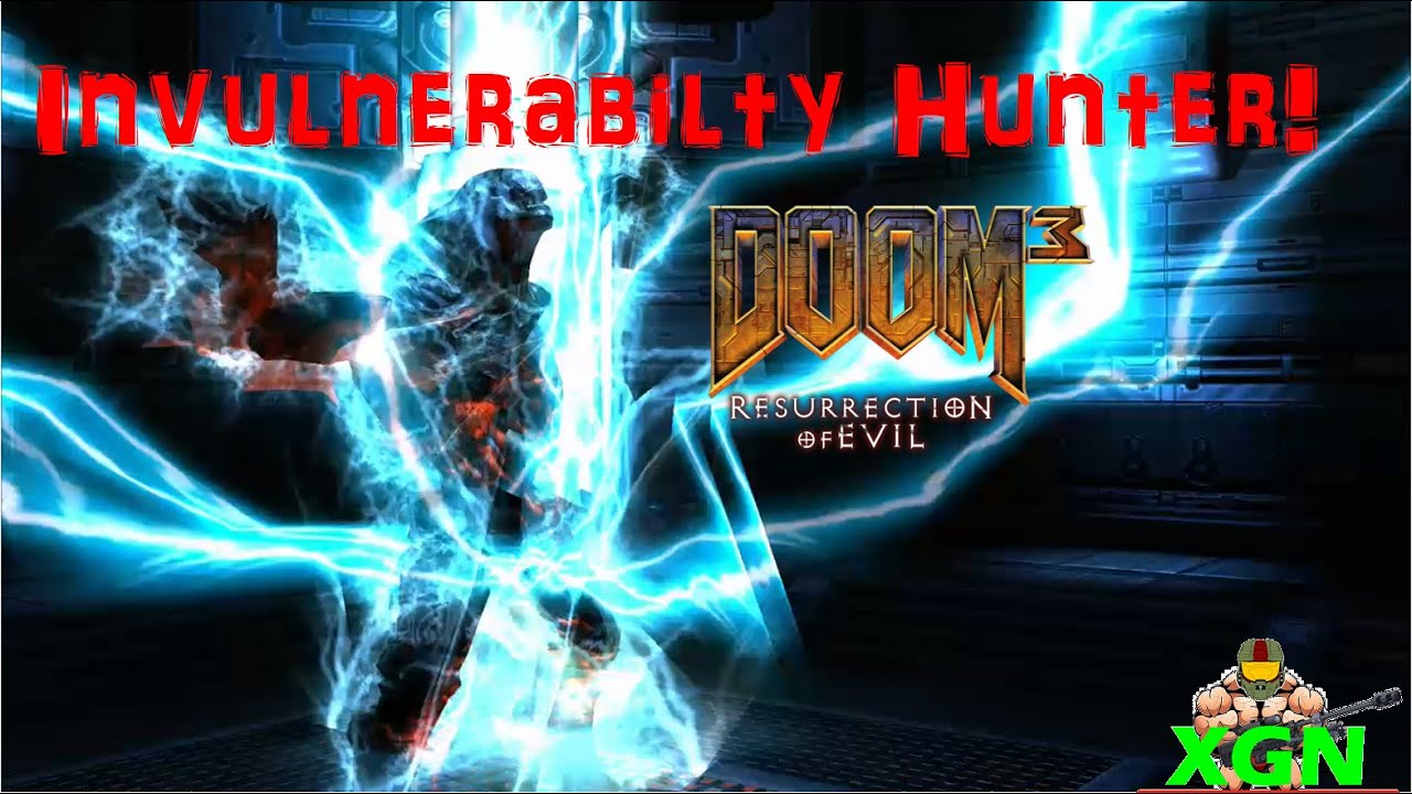 Doom 3 ROE how to beat the Invulnerability Hunter Boss! - YouTube