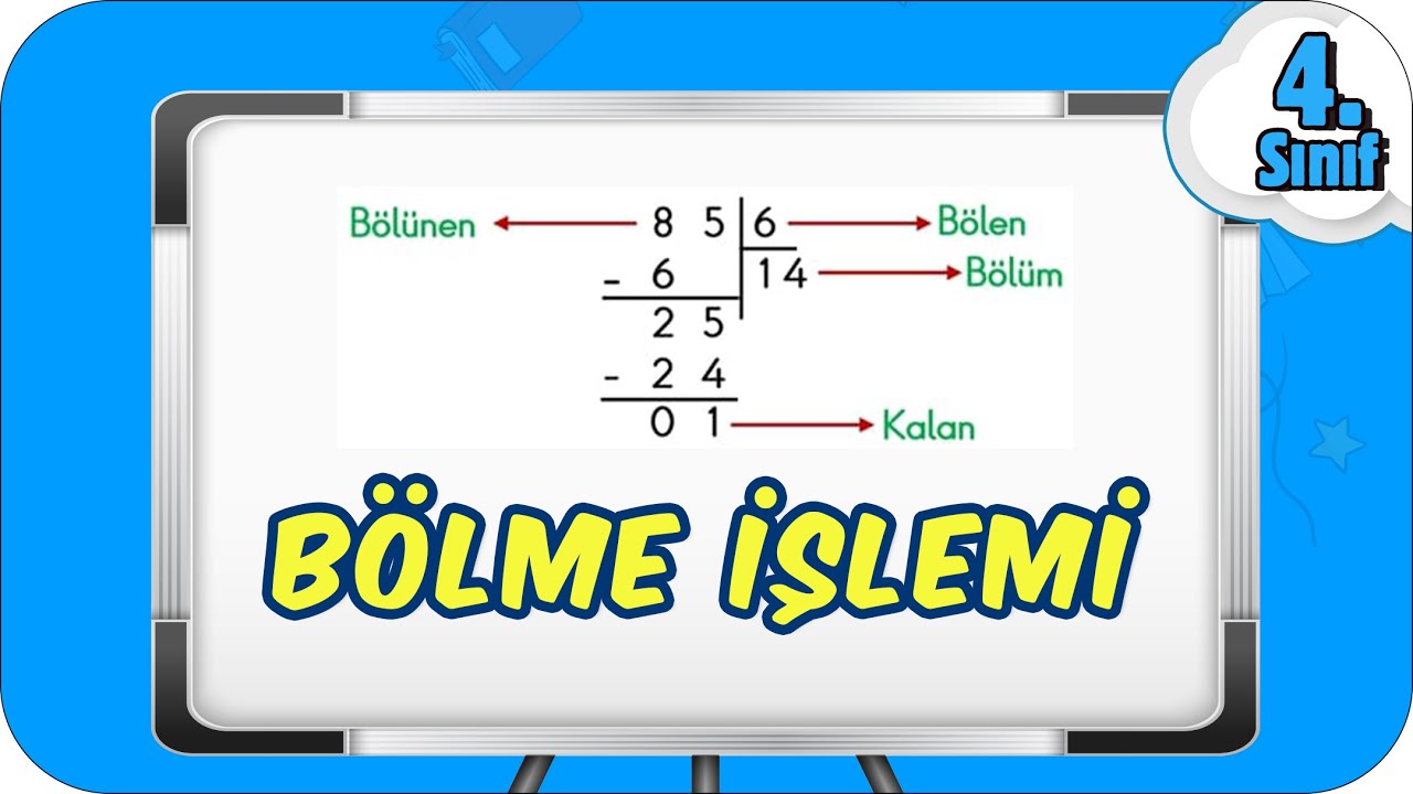 Bölme İşlemi / Püf Noktalarıyla Konu Anlatımı 📘 4.Sınıf Matematik #2023 - YouTube