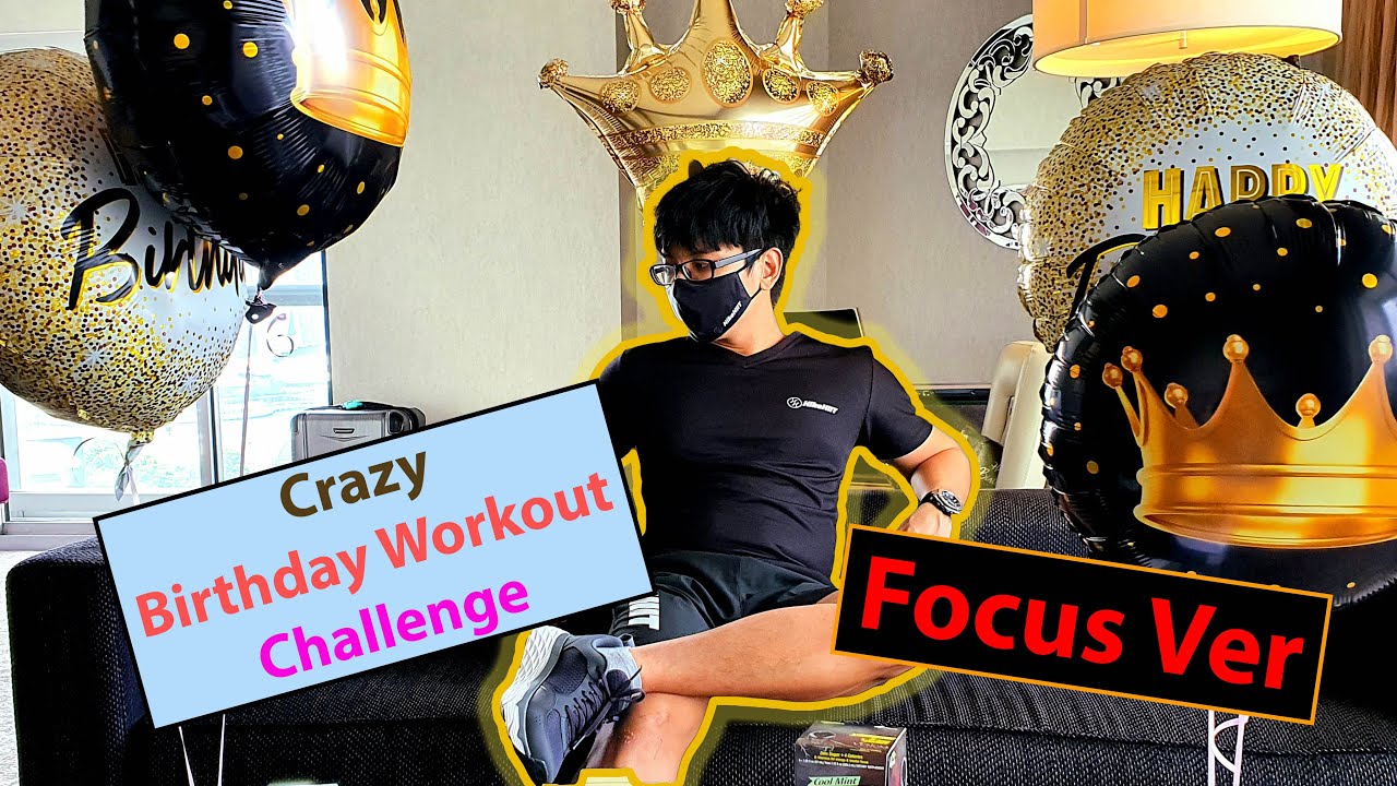 Extreme Workout Challenge (Music Version)!! Bday Cont. - YouTube
