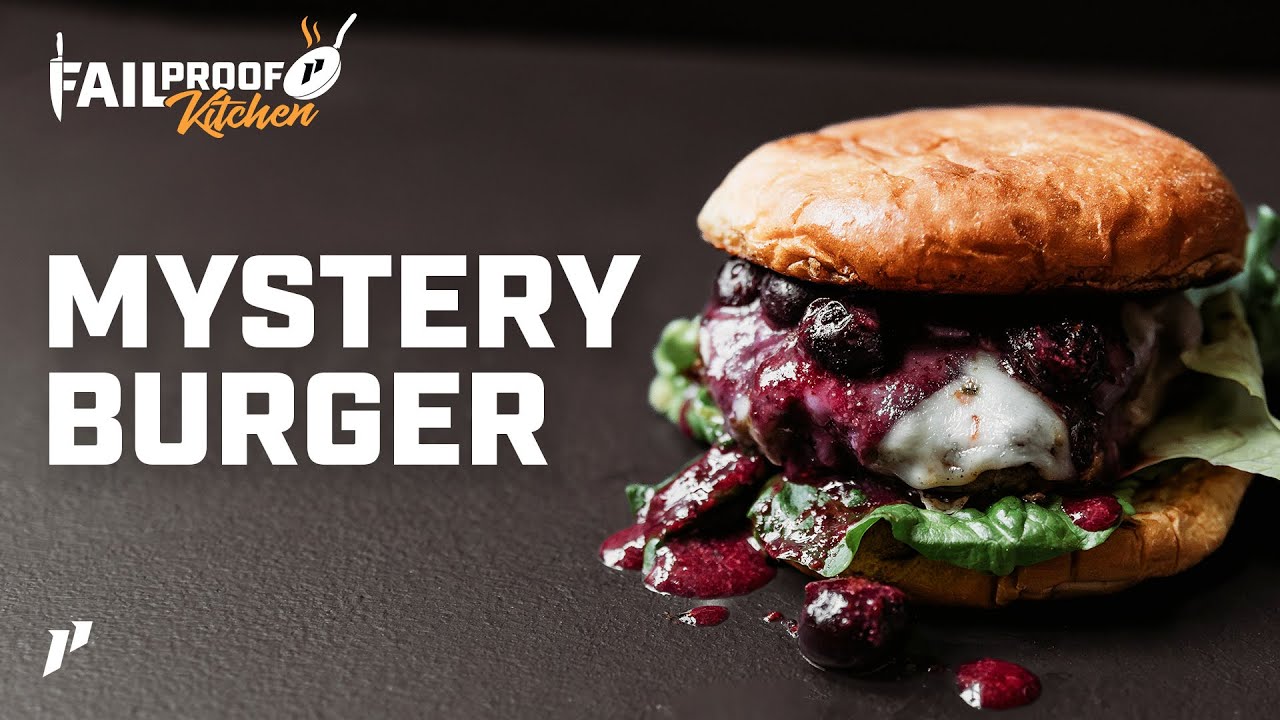 Making A Burger With RANDOM Ingredients! - YouTube