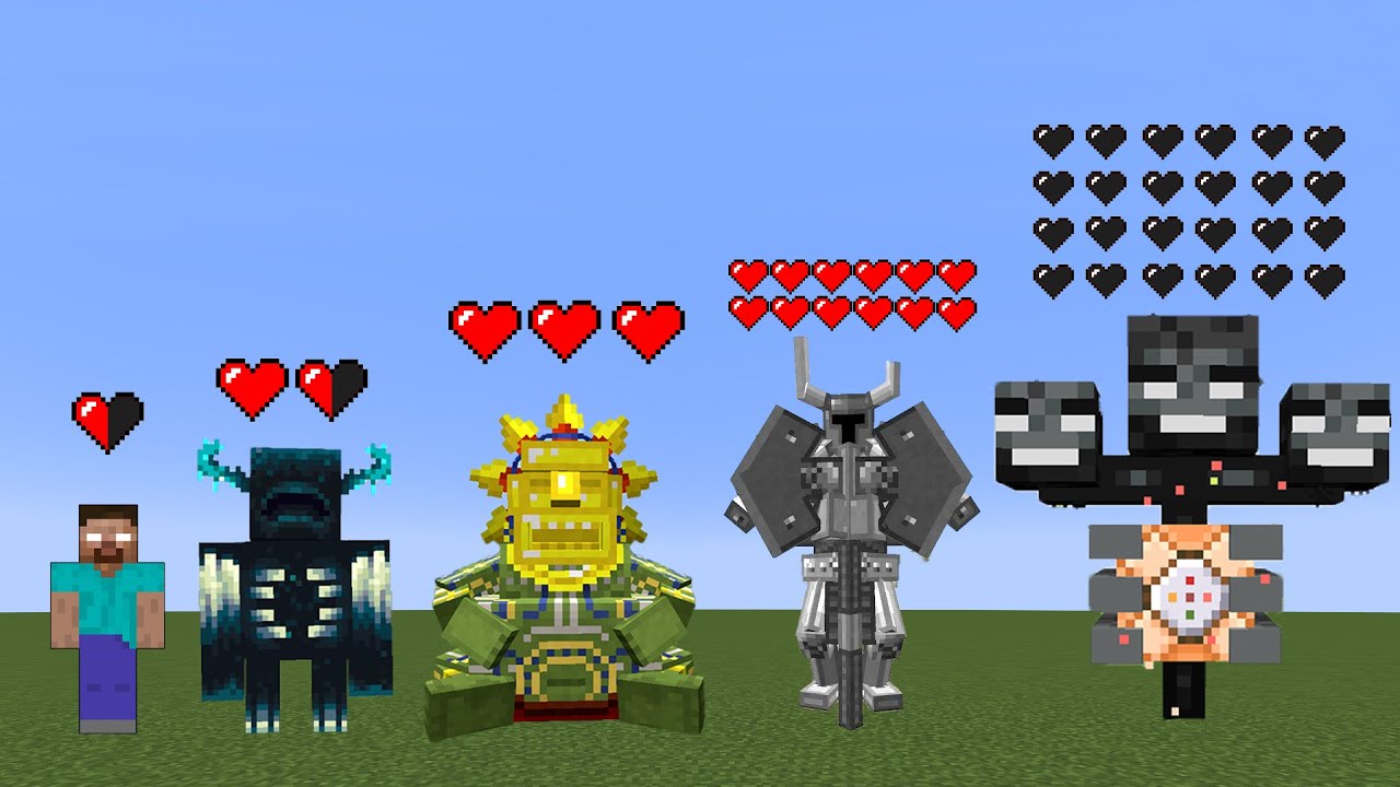 All of your ALL BOSSES minecraft question in 8.00 minutes... - YouTube