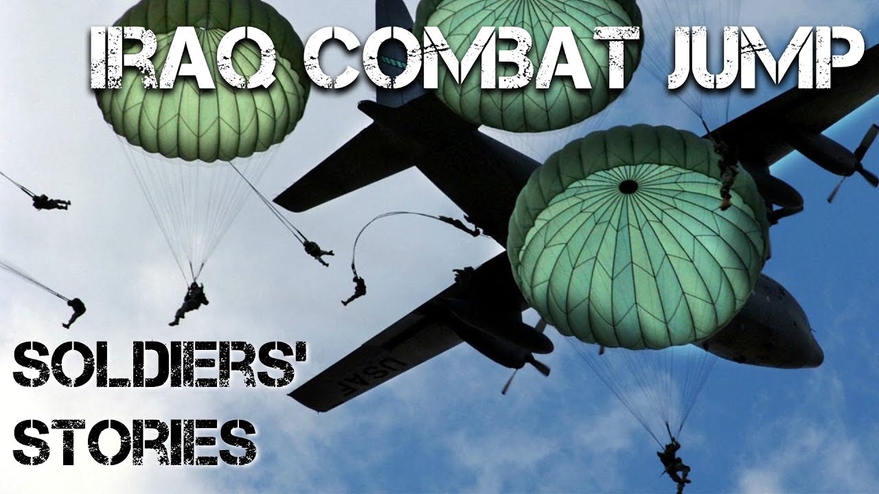 Soldiers' Stories - Iraq Combat Jump - Army Staff Sgt. Cahill - YouTube