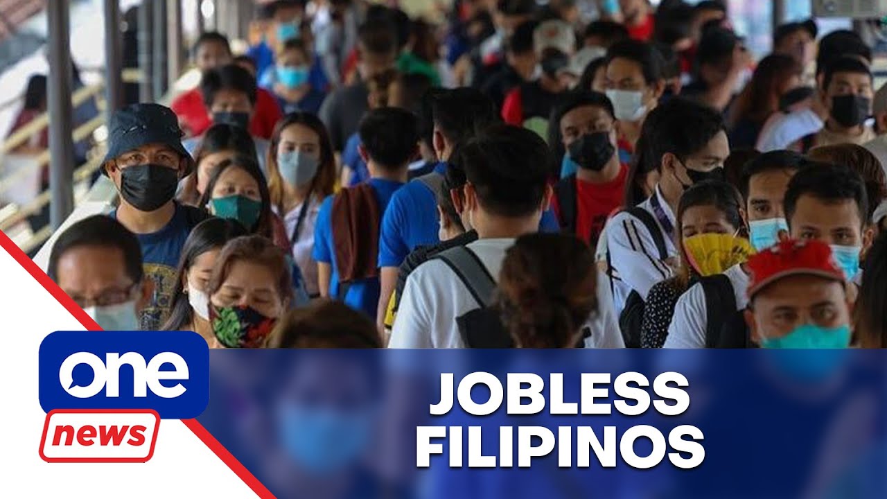 PH logs 2.26M unemployed Pinoys in September - YouTube