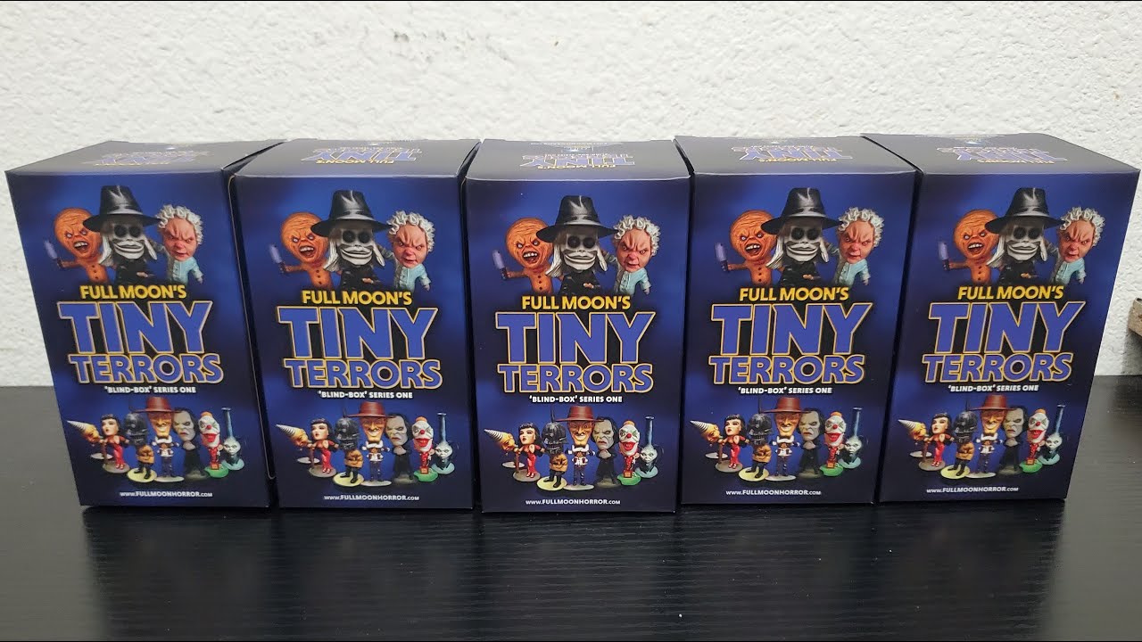 UNBOXING | Full Moon's Tiny Terrors Blind Box Minis - YouTube