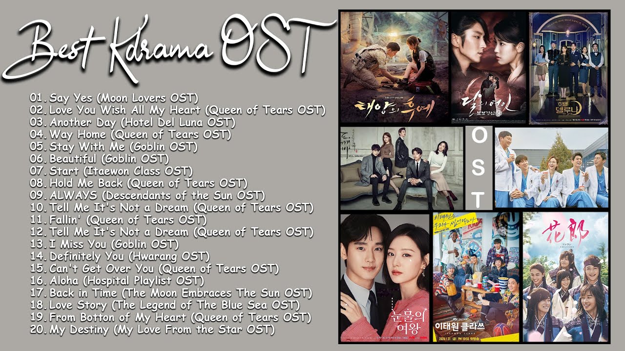 [ OST PLAYLIST ] Best Kdrama OST | Popular Kdrama OST | Kdrama OST of ...