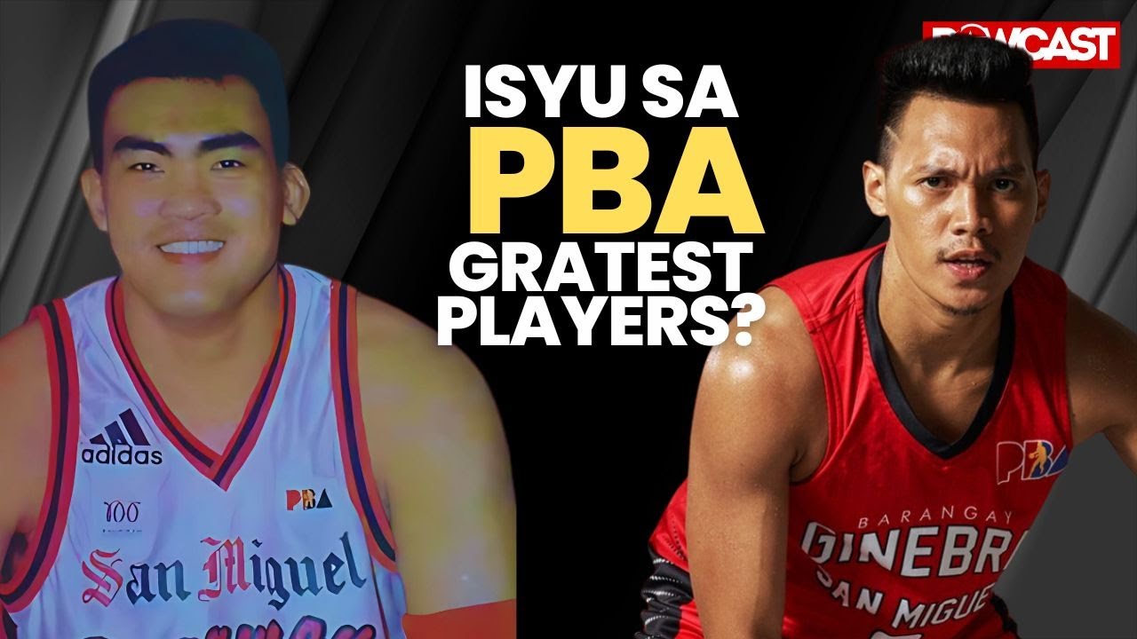 Ano ba naging isyu sa Bagong 10 Greatest players ng PBA? - YouTube