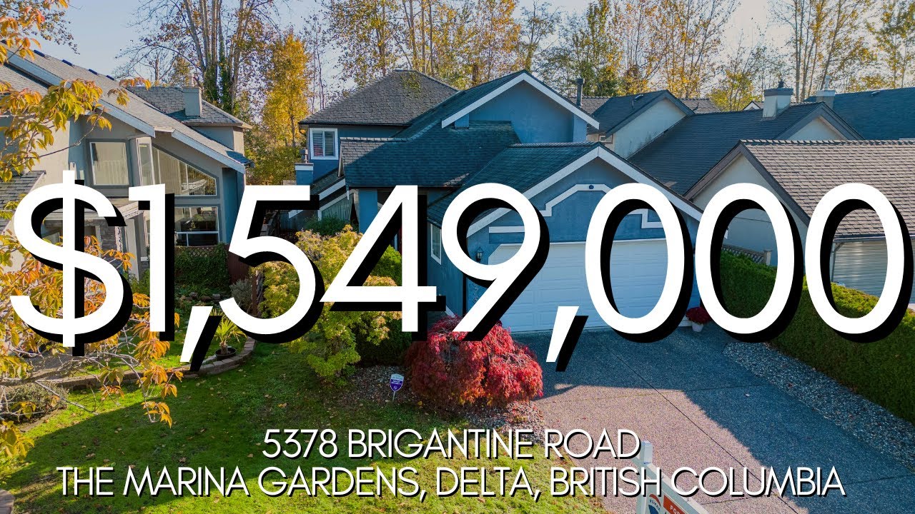 5378 Brigantine Road | Delta B.C. | South Delta Real Estate Cinematic ...