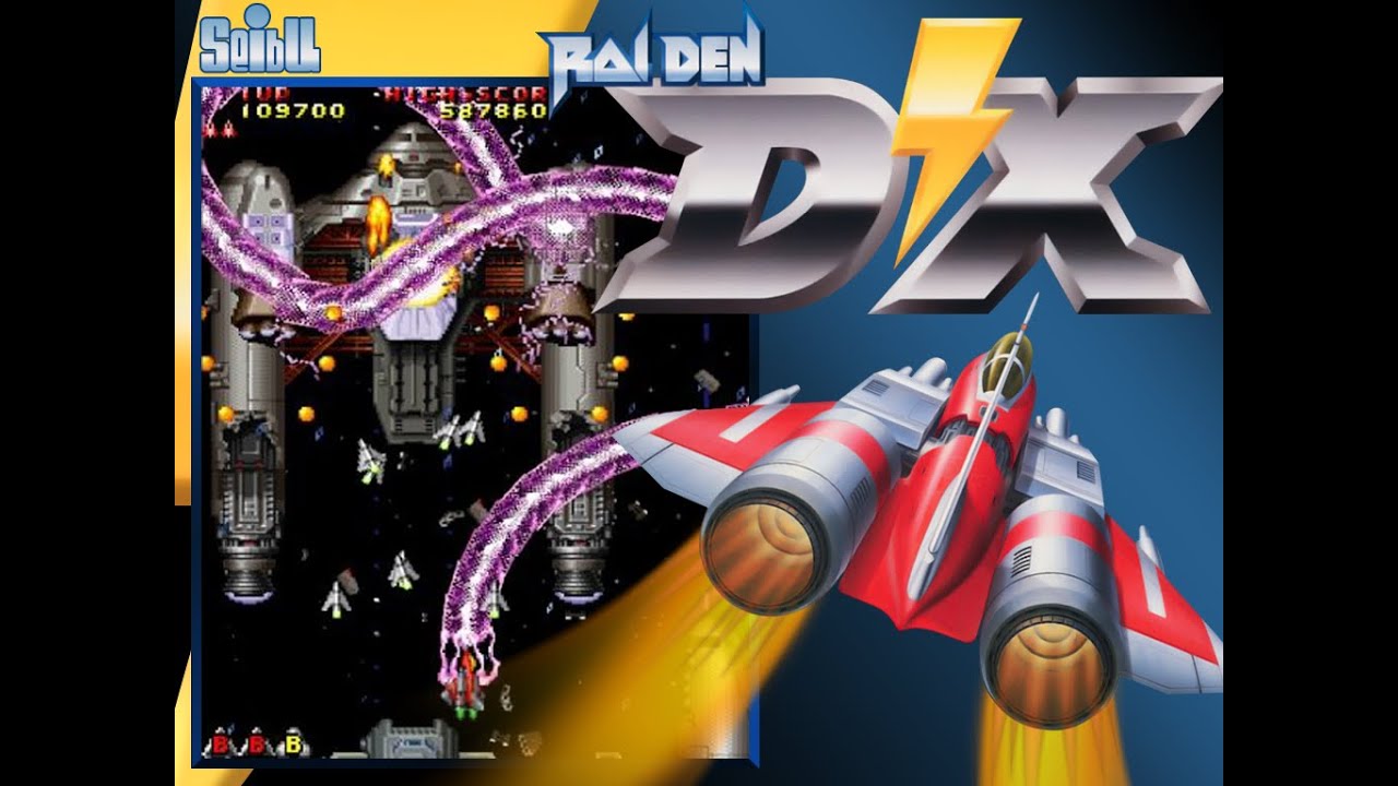 RAIDEN DX - (PLAYSTATION) - 1 CREDIT - PLAYTHROUGH - YouTube