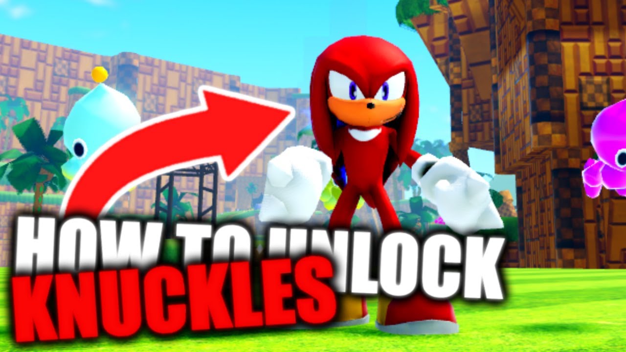 How to UNLOCK KNUCKLES in SONIC SPEED SIMULATOR [Roblox] - YouTube