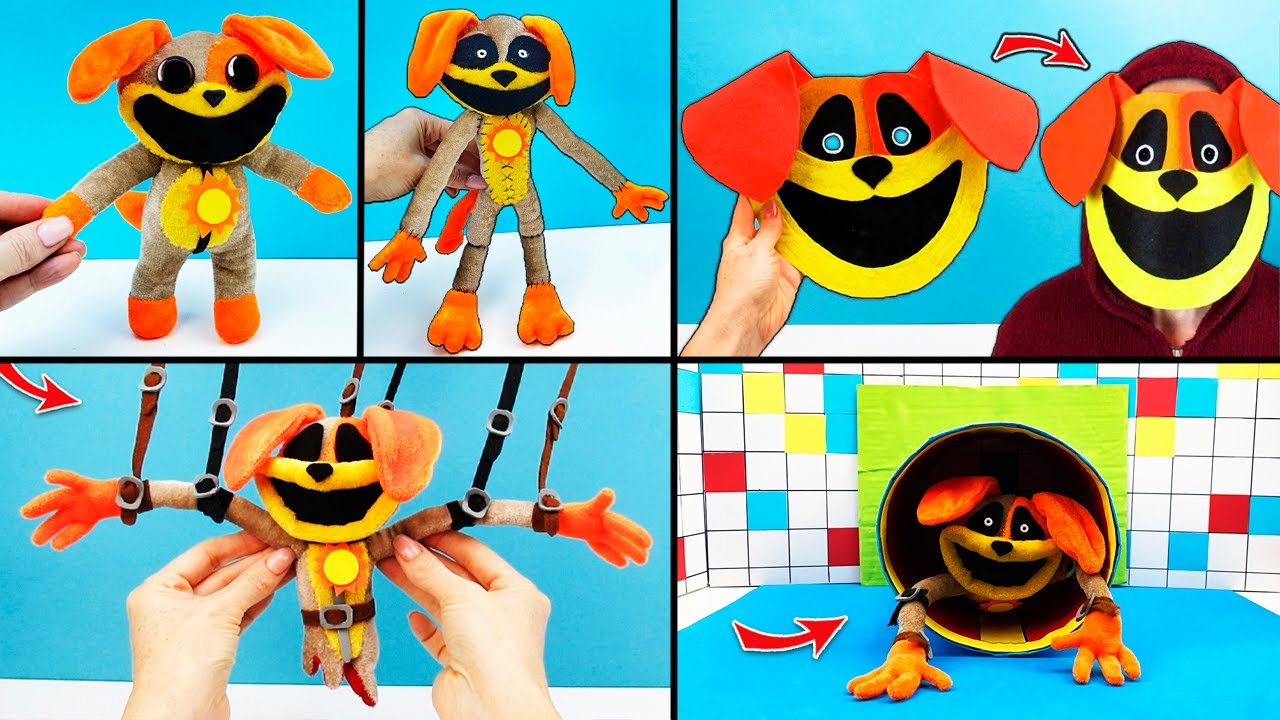 DogDay - ALL Plush toys! How I made DogDay! Poppy Playtime Chapter 3 ...