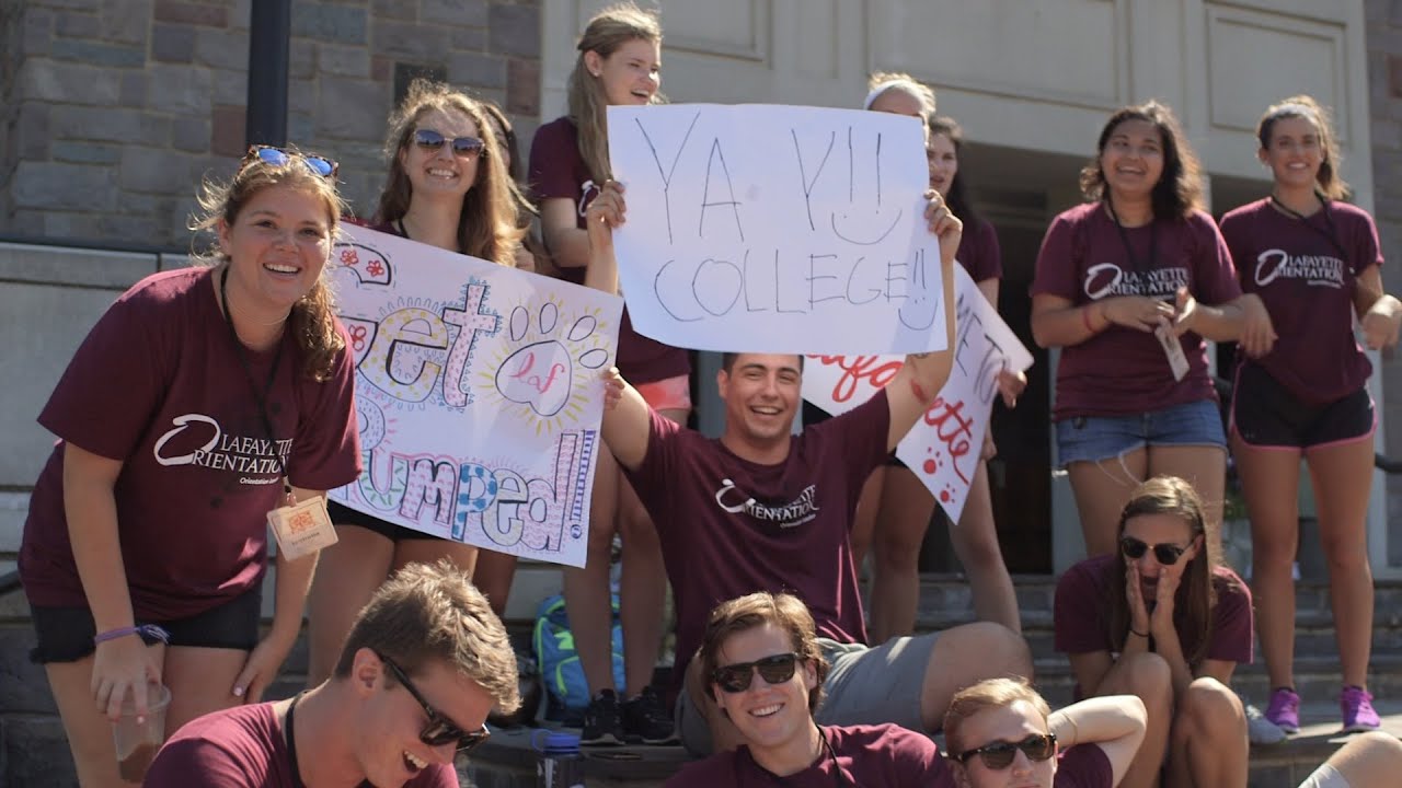 Lafayette Class of 2020 Orientation - YouTube