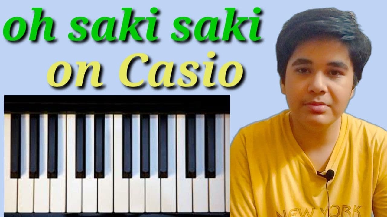 oh saki saki song on casio | saki saki song on piano | bgm tune | Nora ...