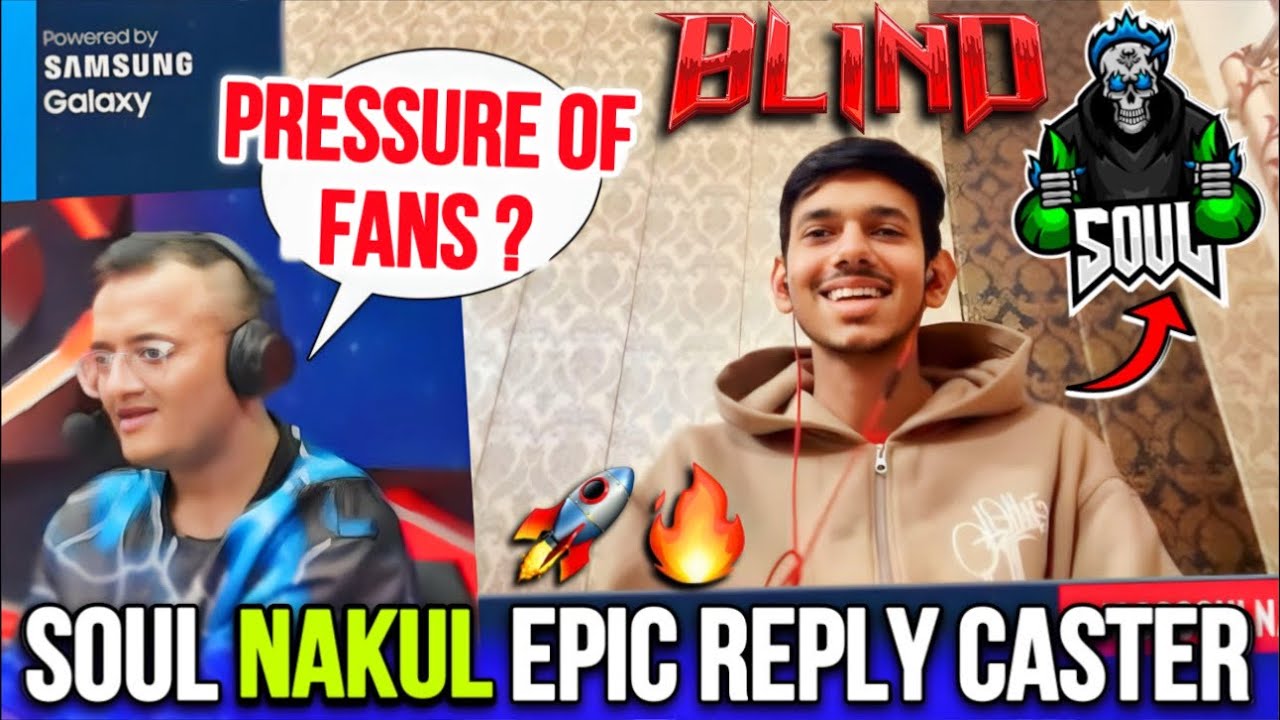 SouL Nakul Reply Caster on Low Performance 🤔🚀 - YouTube