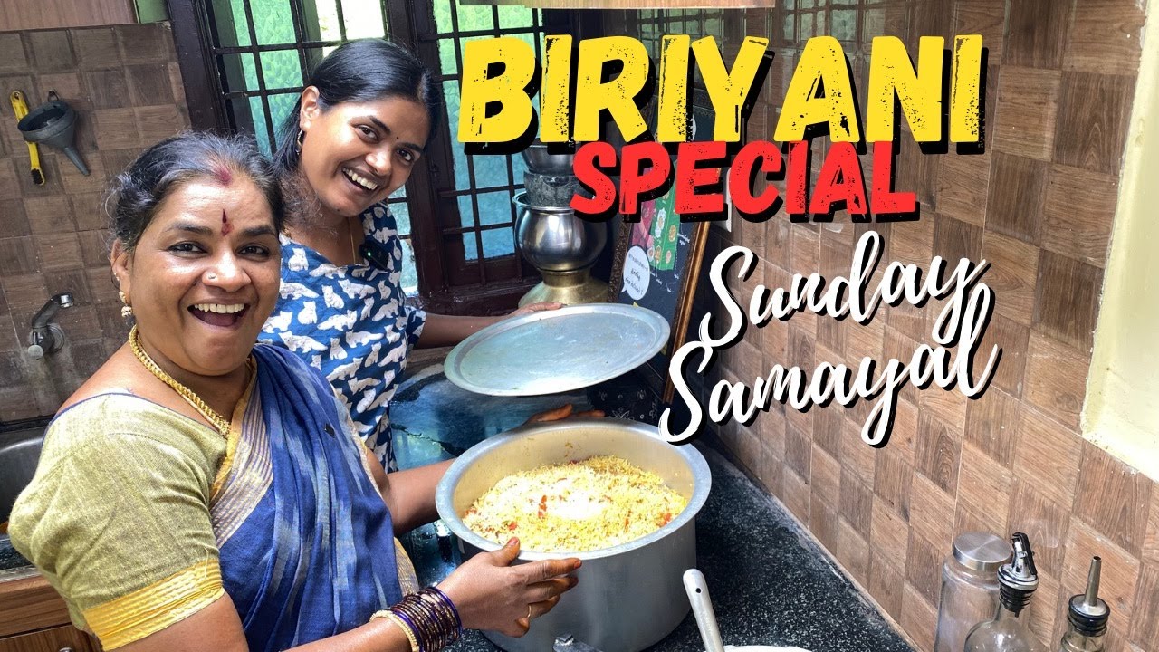Sunday samayal biriyani special - YouTube