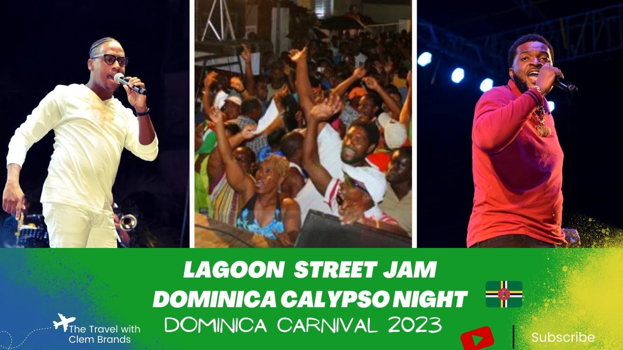 Lagoon Street Jam - Dominica Calypso Night during Carnival Season - YouTube