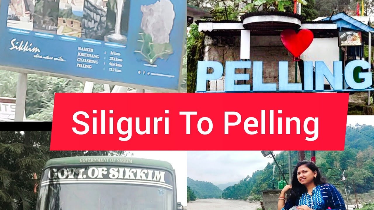 Siliguri to Pelling by bus|| Pelling Sikkim|| Sikkim tour May-June 2024 ...