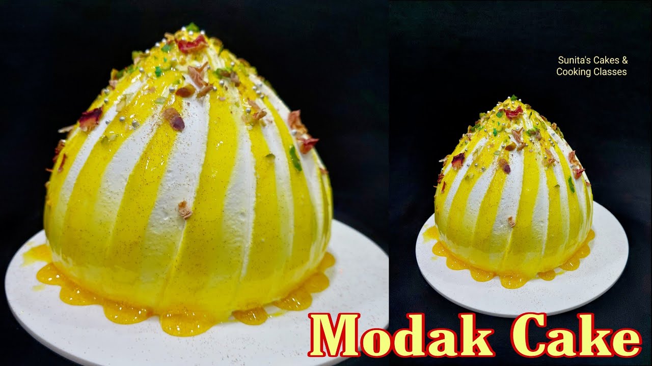 Modak Cake | Ganesh Chaturthi Special Live Modak Cake | Modak Cake ...