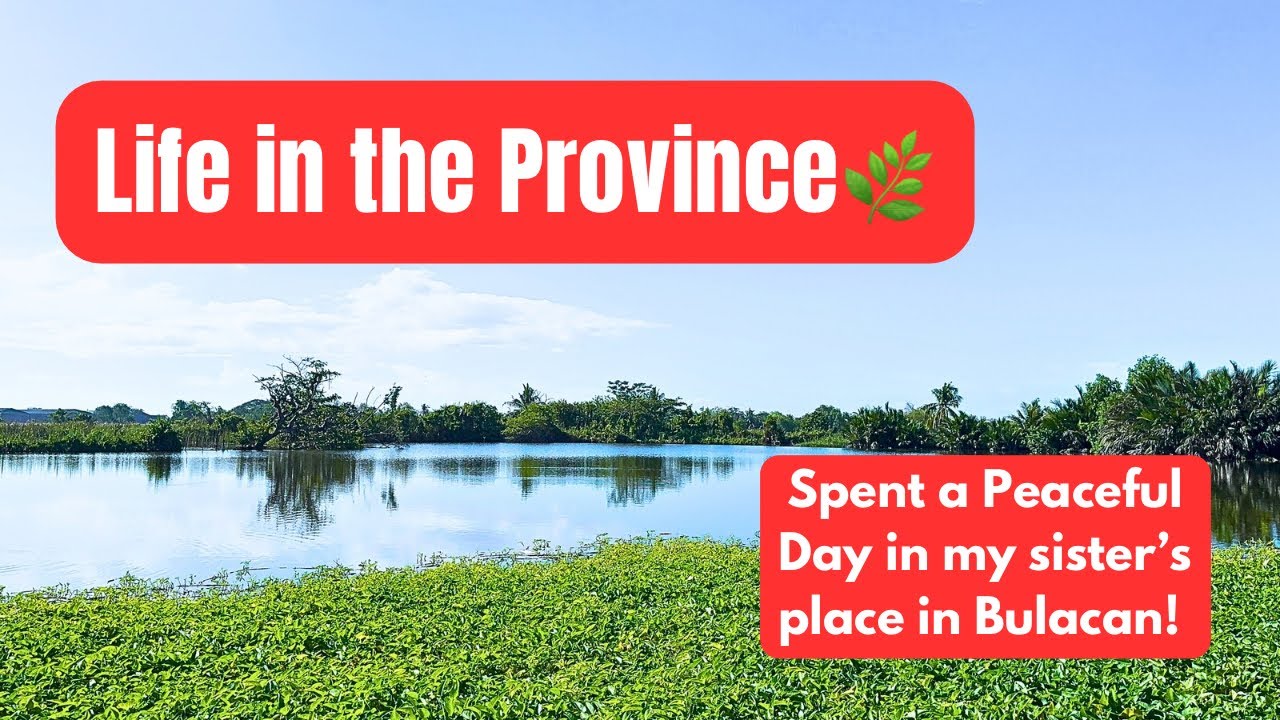A Peaceful Day in Bulacan | Life in a Small House Surrounded by Nature ...