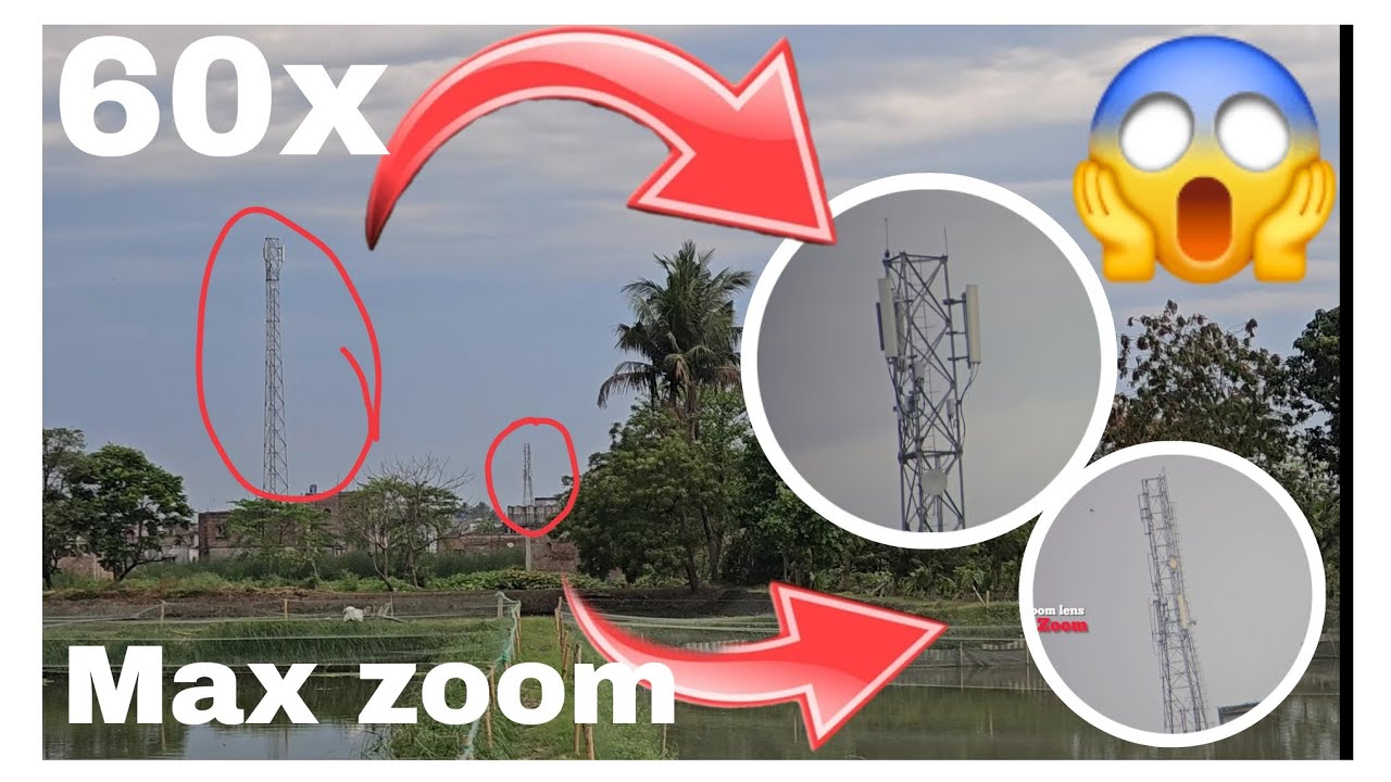 মাথা নষ্ট zoom 😱 | Max Zoom Apexel 60x lens | Zoom lens test Bangali ...