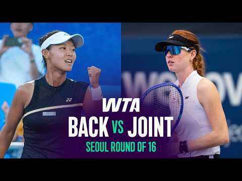 Dayeon Back vs. Maya Joint | 2026 Seoul Round of 16 | WTA Match Highlights