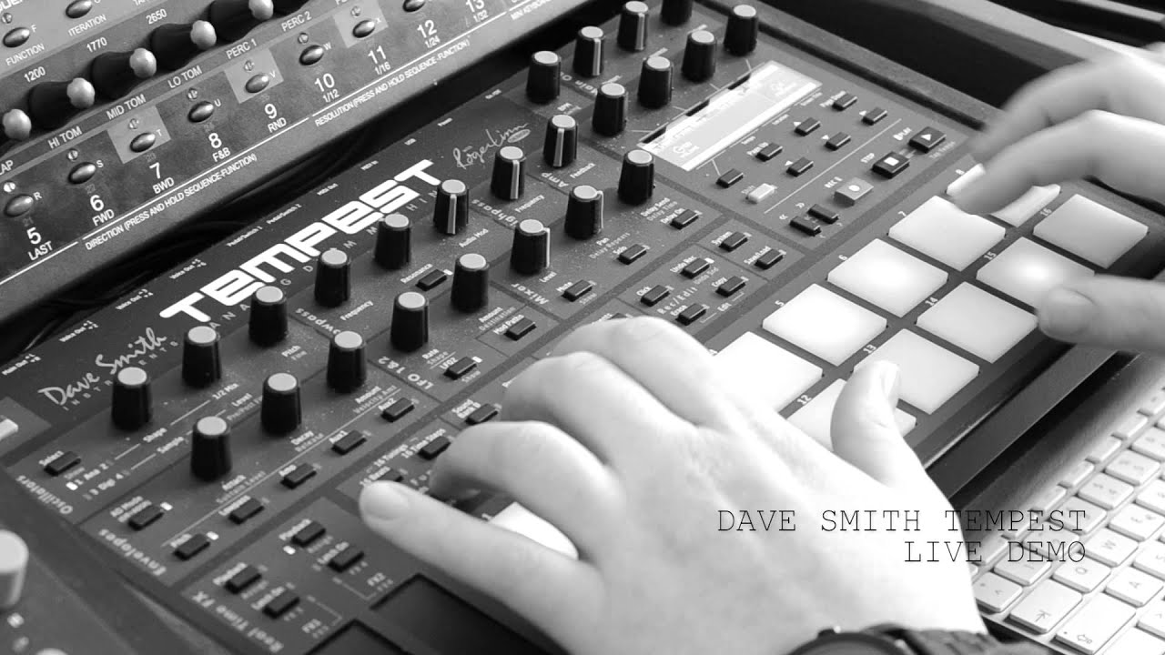 Dave Smith Tempest Live Demo - YouTube