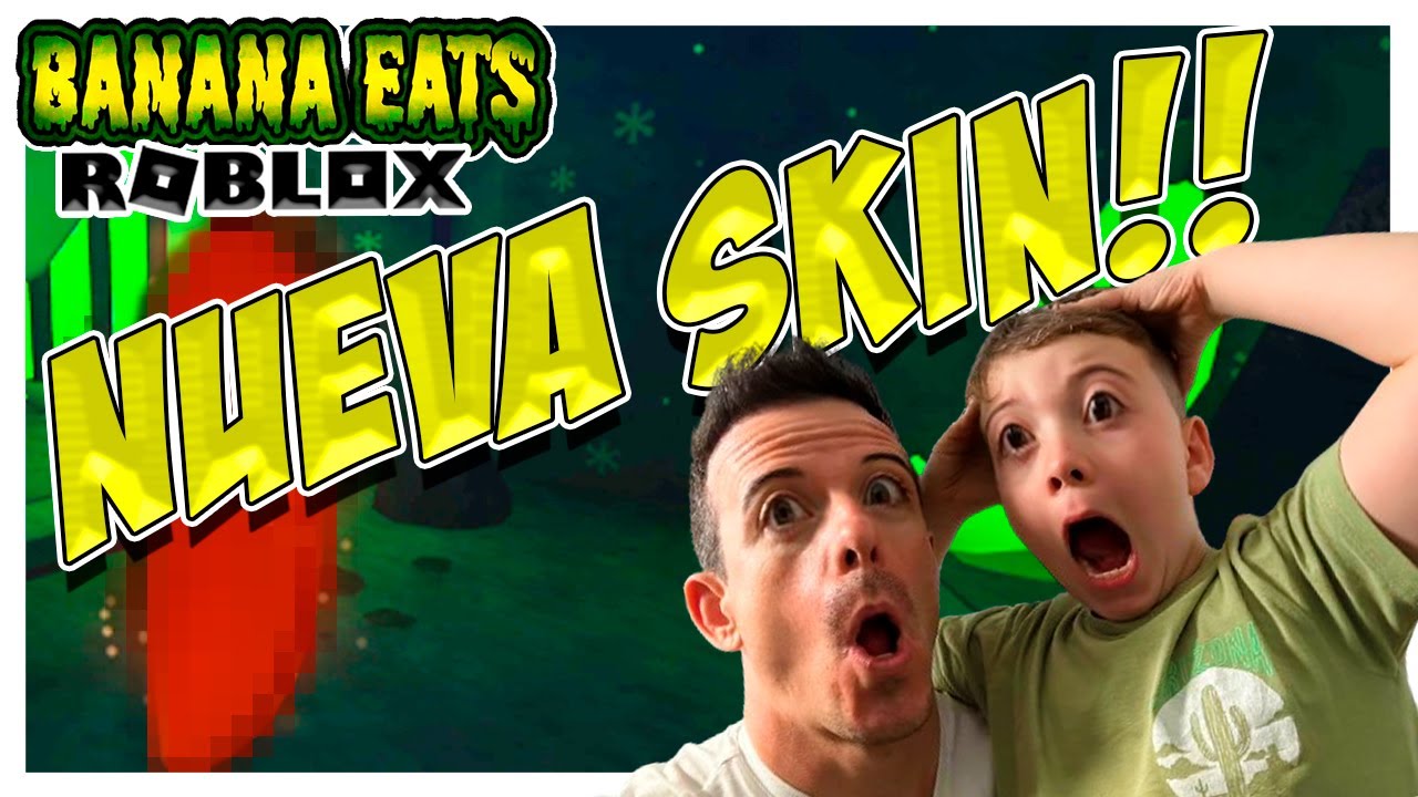 Desbloqueamos NUEVA SKIN en ROBLOX Banana Eats!! - YouTube
