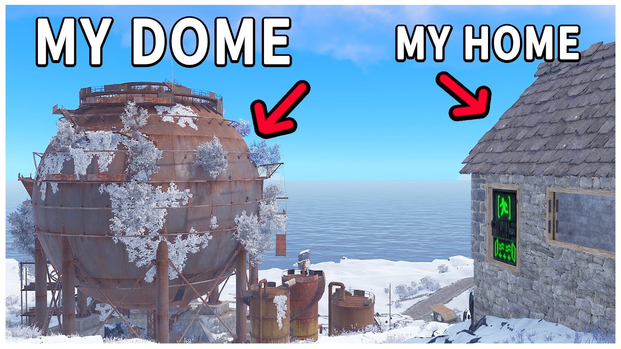 How A Rust Solo Dominates A Monument (Dome) - YouTube