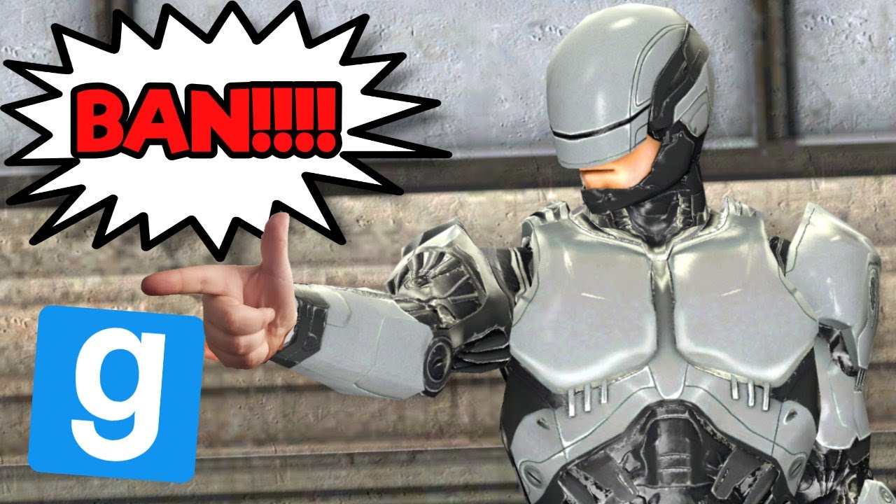 I am RoboCop with ADMIN POWERS - Gmod PoliceRP - YouTube