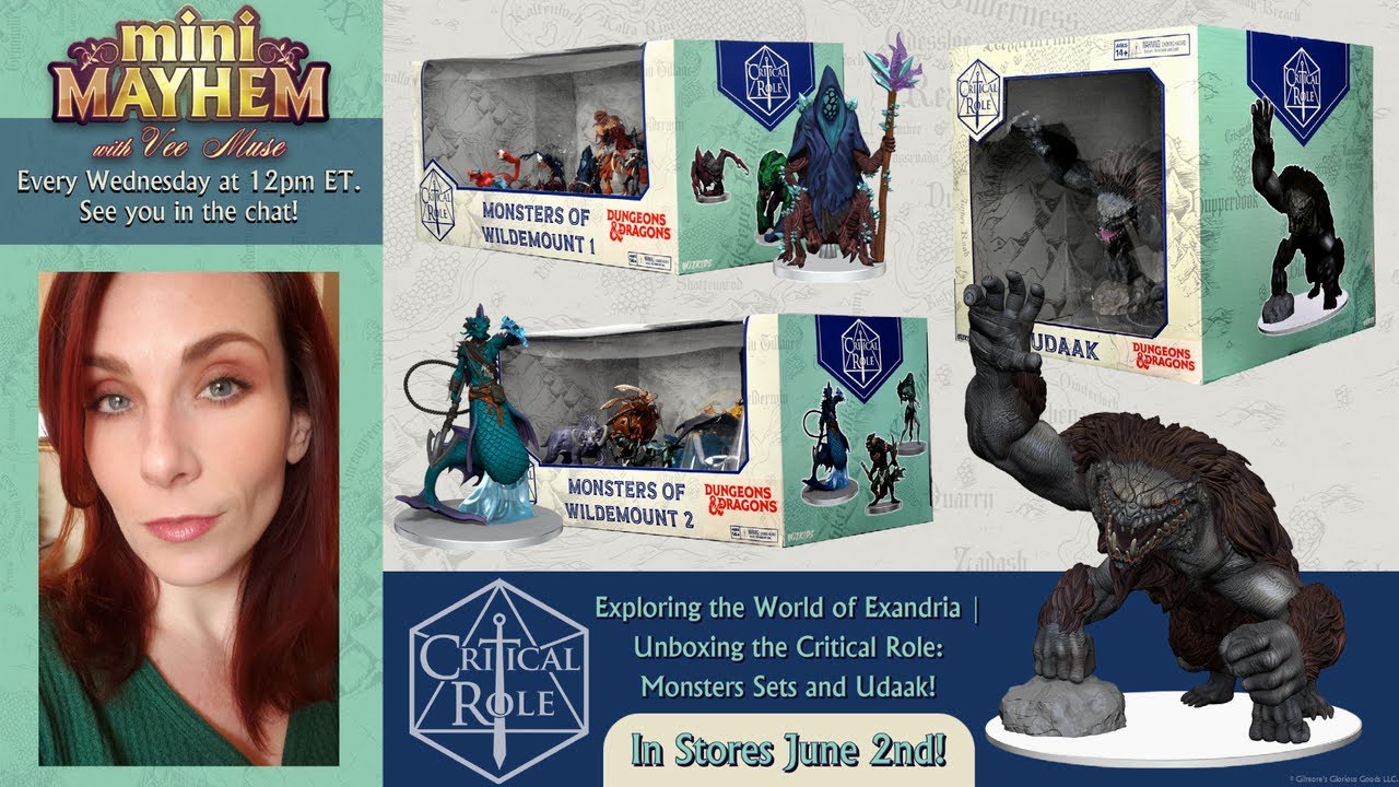 Exploring the World of Exandria | Unboxing the Critical Role Monsters ...